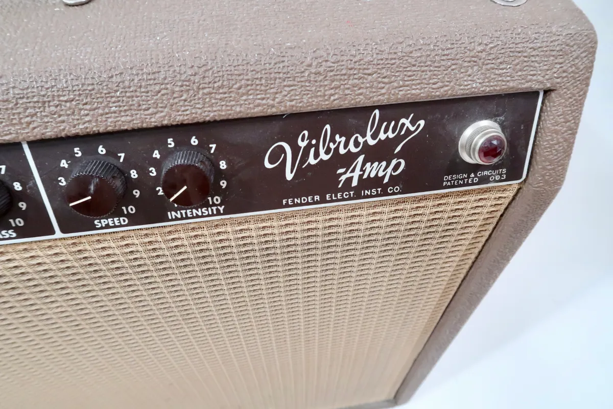 1962 Fender Vibrolux Brown > Amps & Preamps | Copper Basin Guitars