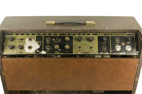 1962 Magnatone Custom 460 2x12 combo amp > Amps & Preamps | Thunder ...