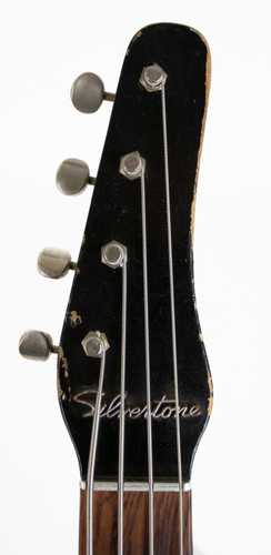 1962 Silvertone 1444 Bass Black > Guitars Bass | Thunder Road Guitars PDX