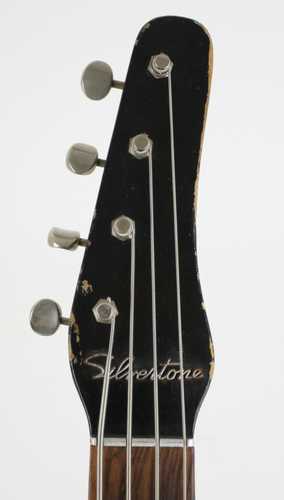 1962 Silvertone 1444 Bass Black > Guitars Bass | Thunder Road Guitars PDX