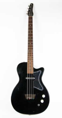 1962 Silvertone 1444 Bass Black > Guitars Bass | Thunder Road Guitars PDX