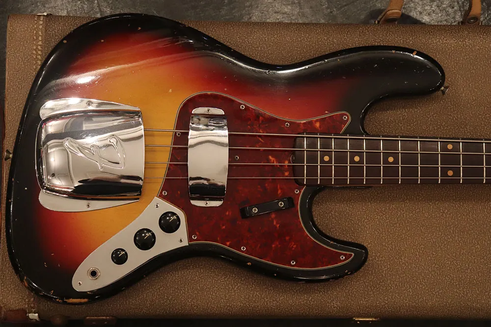 1963 Fender Jazz Bass Sunburst > Guitars Bass | Guitar Traders Tokyo