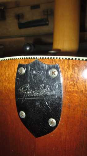 1963 Fender King Dreadnought Acoustic Natural > Guitars Acoustic ...