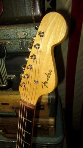 1963 Fender King Dreadnought Acoustic Natural > Guitars Acoustic ...