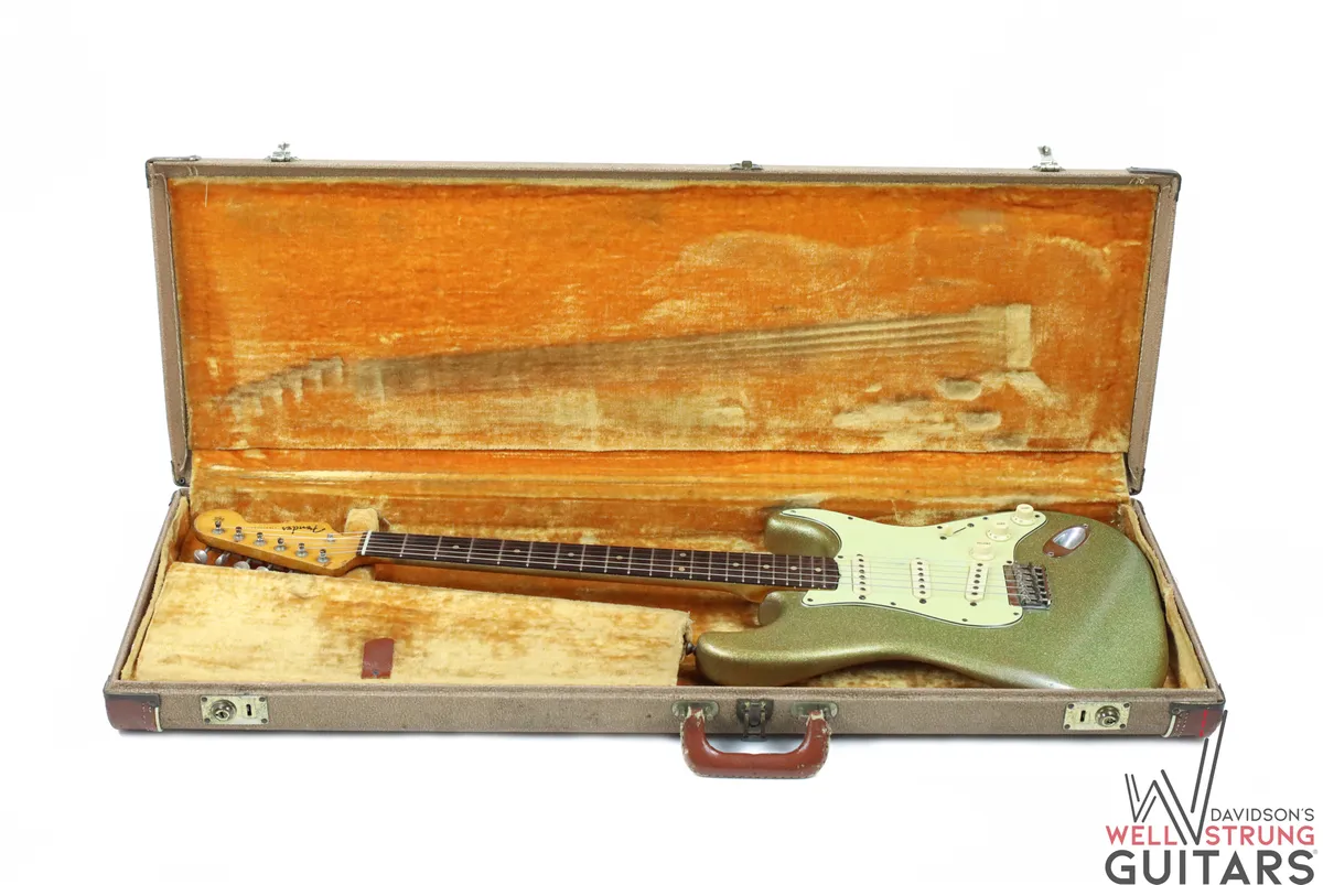 1963 Fender Stratocaster Multi-Colored Sparkle > Guitars Electric Solid ...