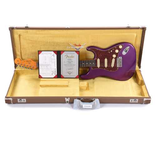 1963 Fender Stratocaster Purple Metallic Purple > Guitars Electric ...
