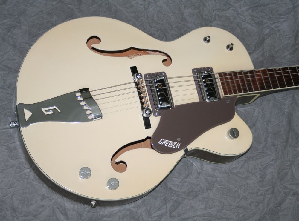 1963 Gretsch 6118, Double Anniversary Jaguar Tan and Bamboo Ivory ...