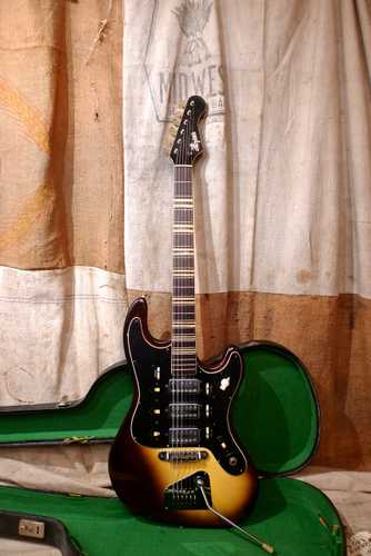 1963 HOFNER Galaxie 176 Sunburst > Guitars Electric Solid Body ...