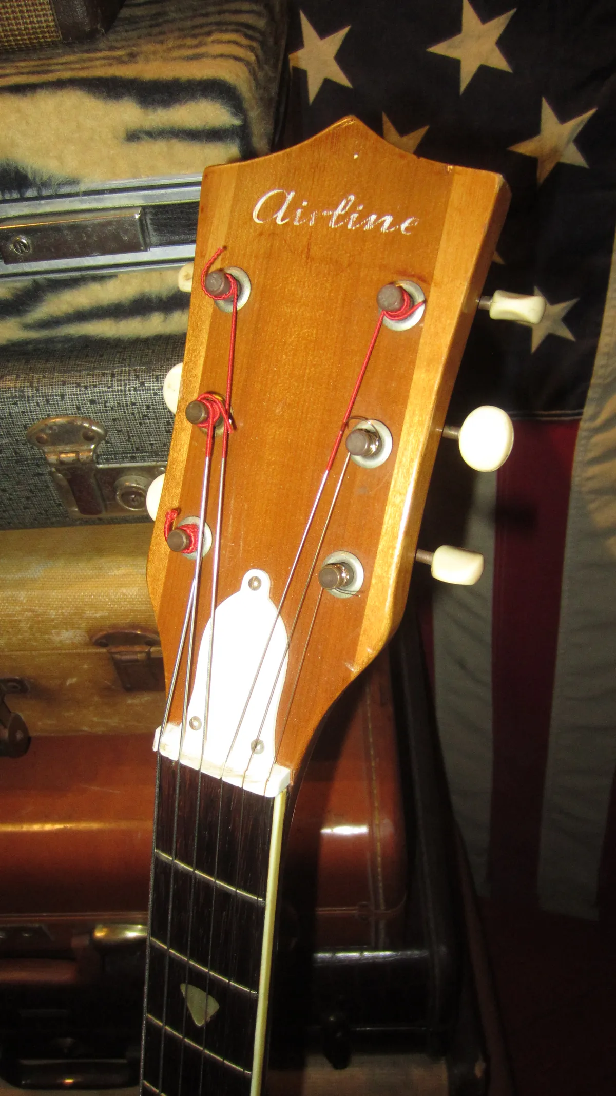 1963 Kay Airline Barney Kessel Deluxe 3 Pickup Natural > Guitars ...
