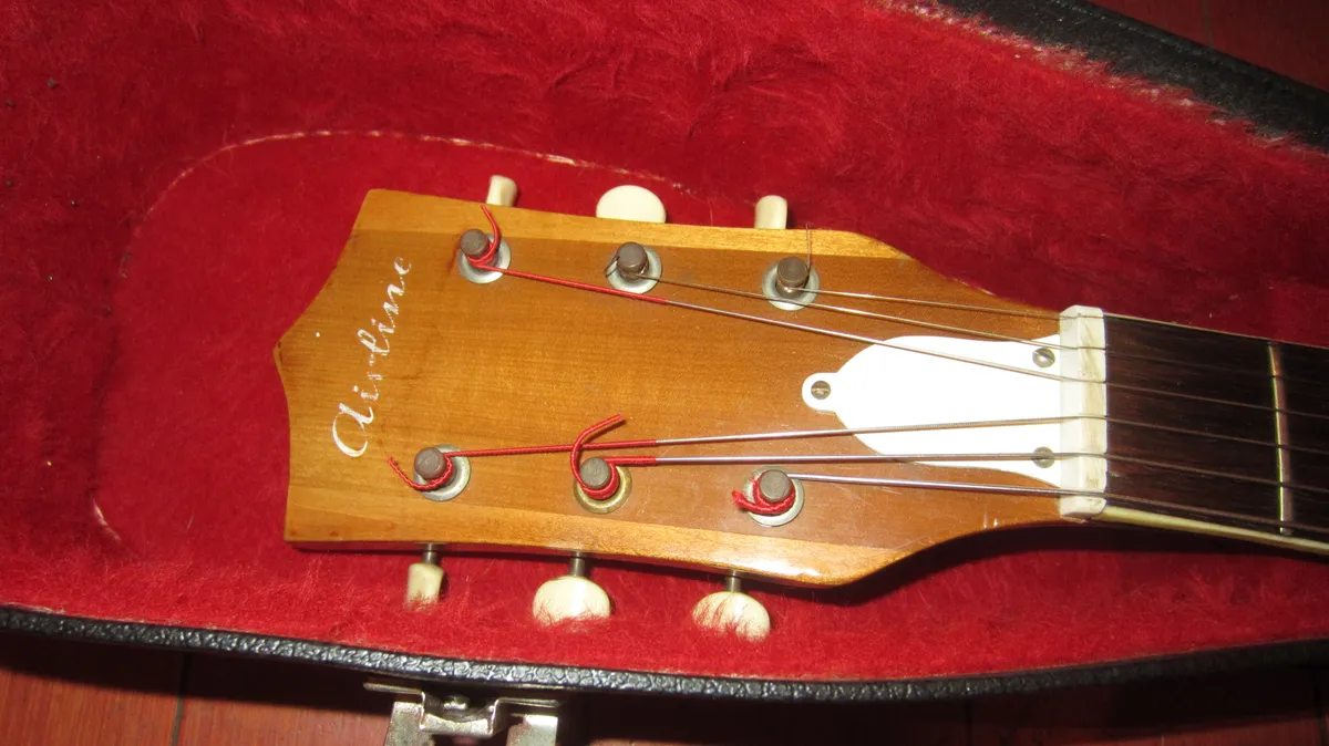 1963 Kay Airline Barney Kessel Deluxe 3 Pickup Natural > Guitars ...