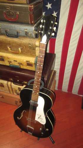 1963 Kay Hollowbod Electric Sunburst > Guitars Archtop Electric ...