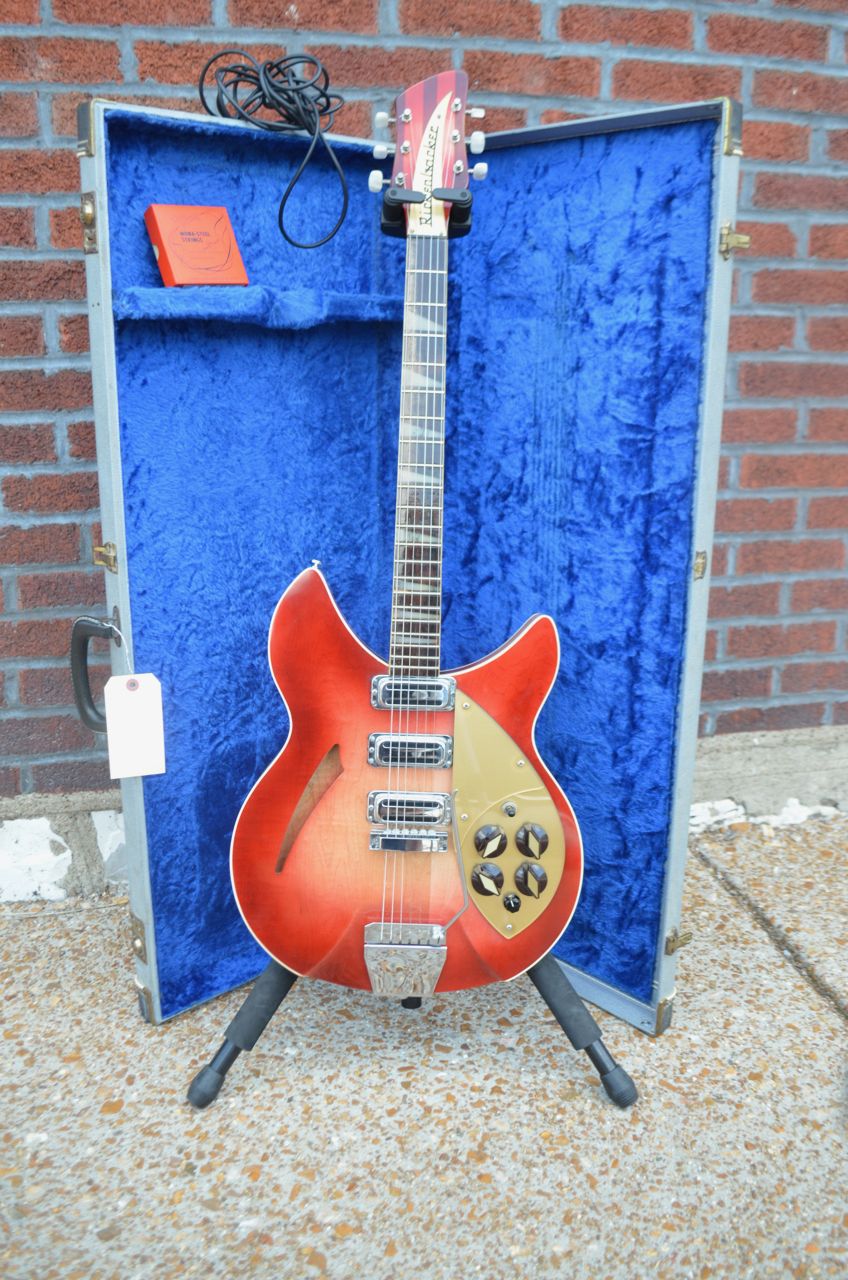 1963 Rickenbacker 375 Fireglo > Guitars Electric Semi-Hollow Body ...