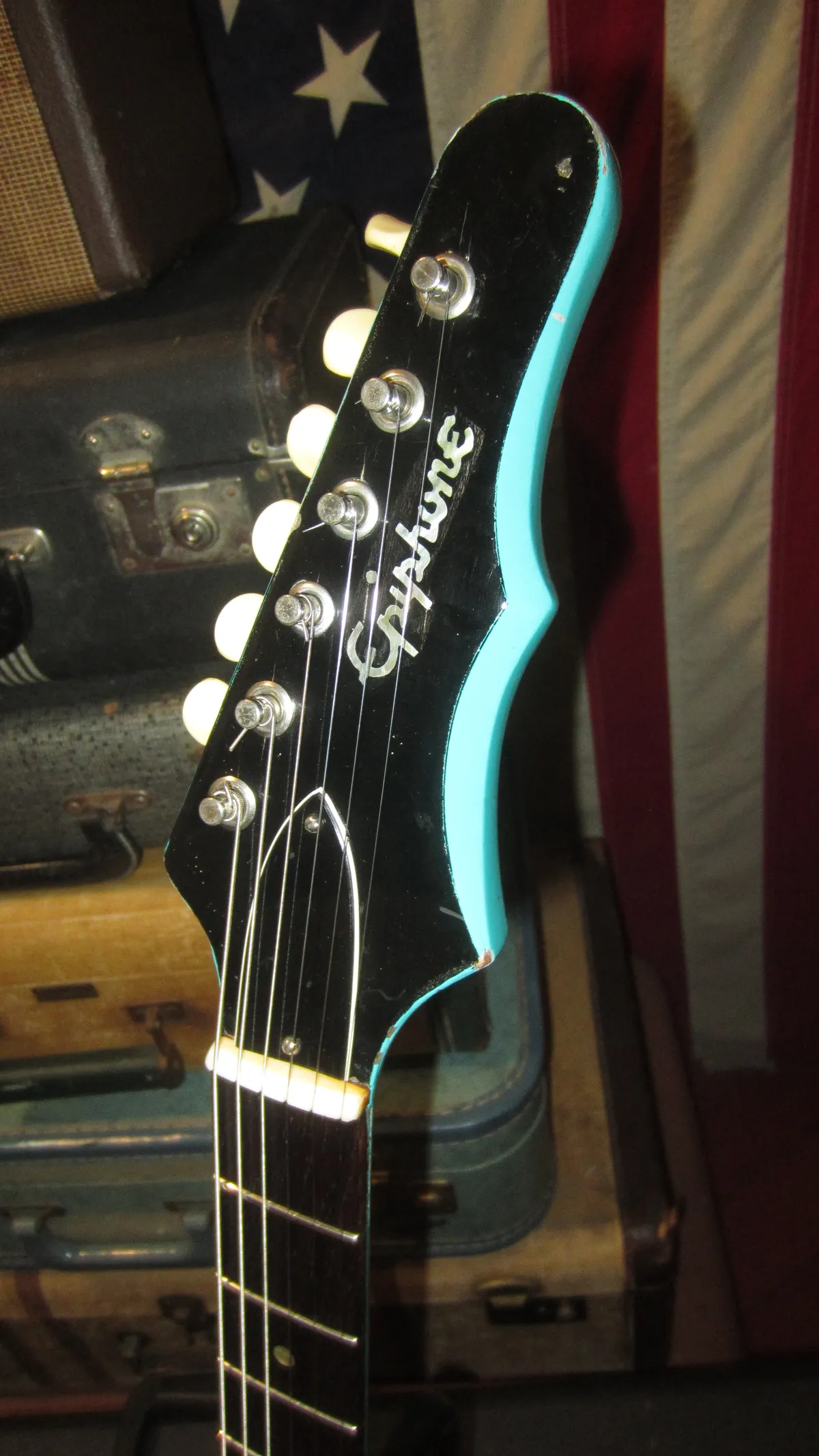 1964 Epiphone Wilshire Blue > Guitars Electric Solid Body | Rivington ...