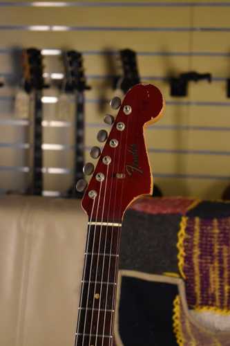 1964 Fender Jazzmaster Candy Apple Red > Guitars Electric Solid Body ...