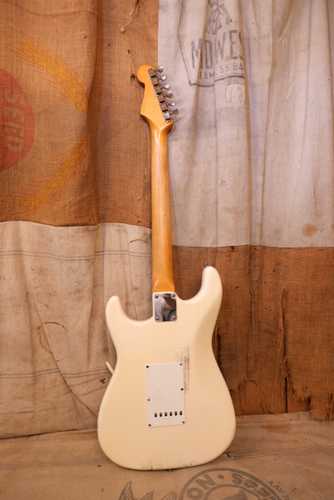 1964 Fender Stratocaster Olympic White - Refin > Guitars Electric Solid ...