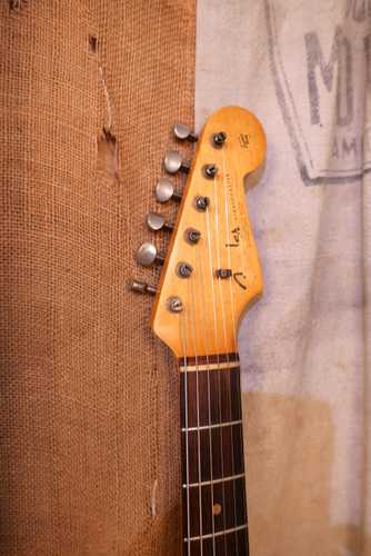 1964 Fender Stratocaster Olympic White - Refin > Guitars Electric Solid ...