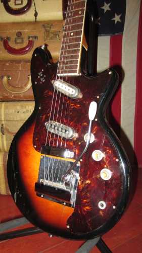 1964 Framus 2 Pickup Electric Solidbody Sunburst > Guitars Electric ...