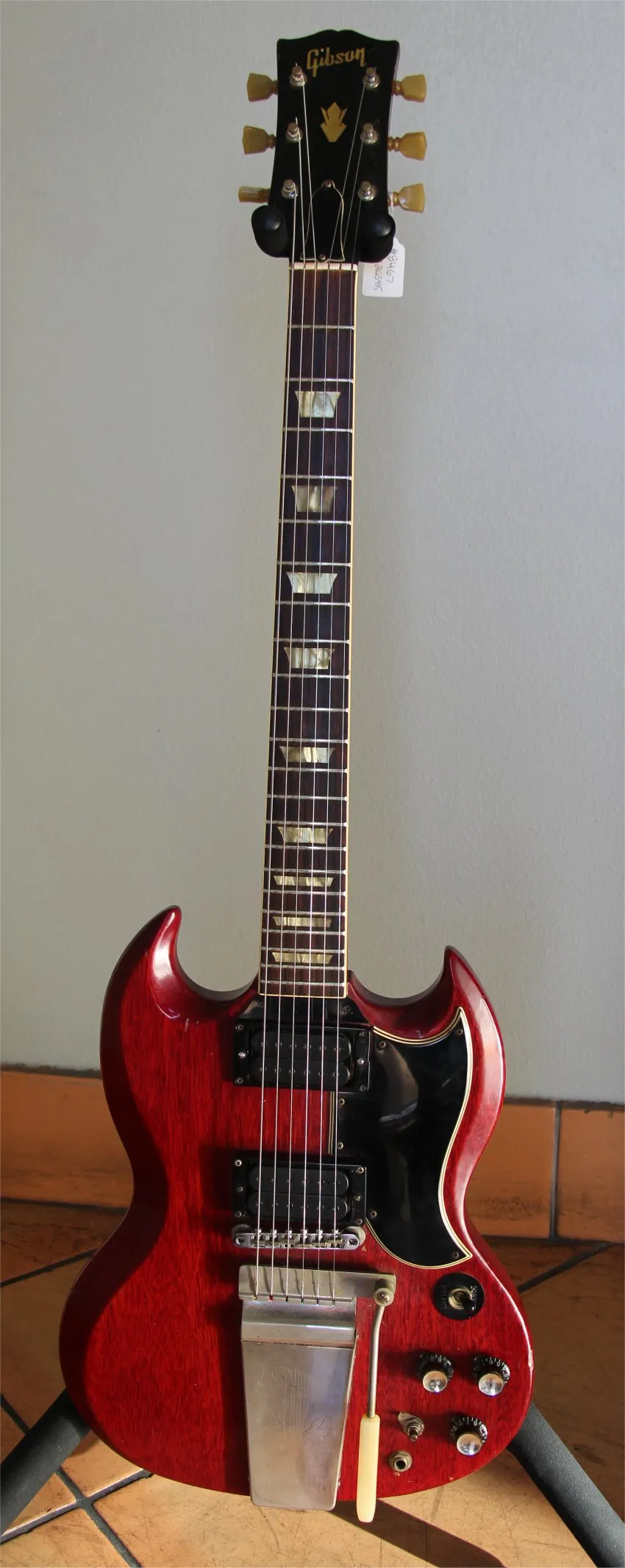 1964 Gibson SG Cherry Red > Guitars Electric Solid Body | AJ's Music ...