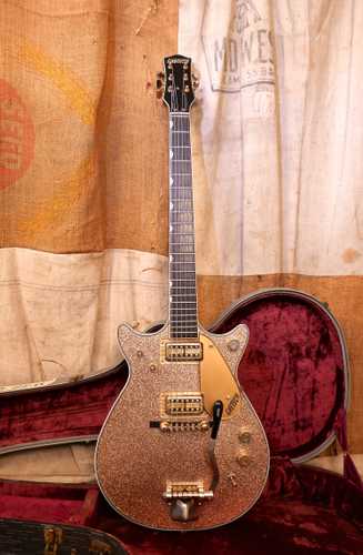 1964 Gretsch 6129 Sparkle Jet Champagne Sparkle > Guitars Electric ...