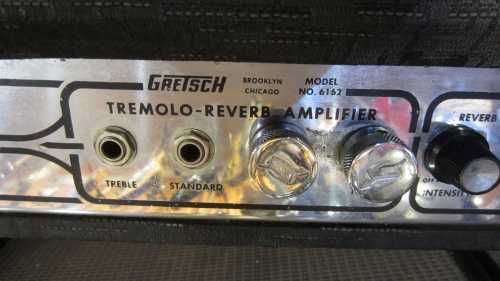 1964 Gretsch Model 6162 Trem O Verb Amp Grey Tolex > Amps & Preamps ...