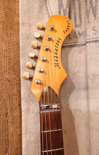 1964 Magnatone Zephyr Red Sparkle > Guitars Electric Solid Body ...