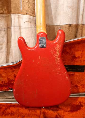 1964 Magnatone Zephyr Red Sparkle > Guitars Electric Solid Body ...