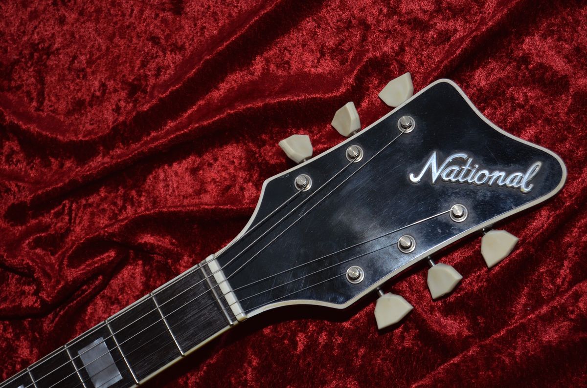 1964 National Westwood 75 red to black burst > Guitars Electric Solid ...
