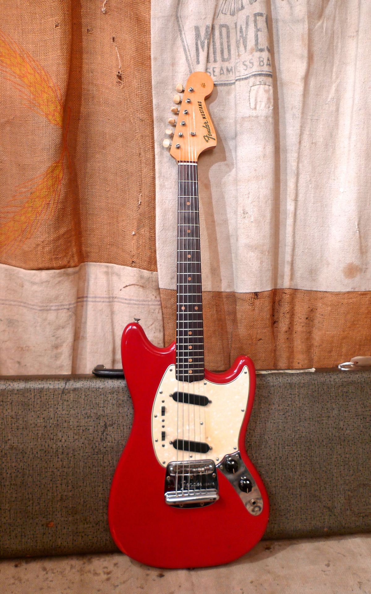 1965 Fender Mustang Red > Guitars Electric Solid Body | Southside Guitars