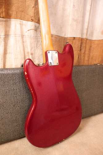 1965 Fender Mustang Red Sparkle > Guitars Electric Solid Body ...