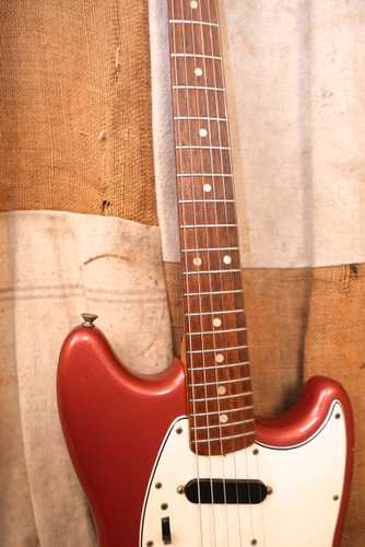 1965 Fender Mustang Red Sparkle > Guitars Electric Solid Body ...