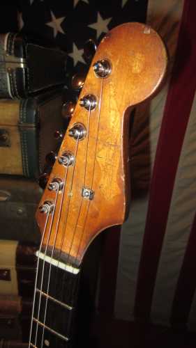 1965 Fender Stratocaster Psychedelic Peace Paint > Guitars Electric ...