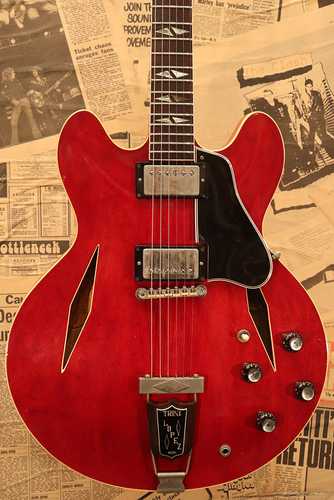 1965 Gibson Trini Lopez Standard Cherry Red > Guitars Electric Semi ...