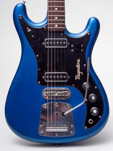 1965 Magnatone Tornado Blue > Guitars Electric Solid Body | TR Crandall ...