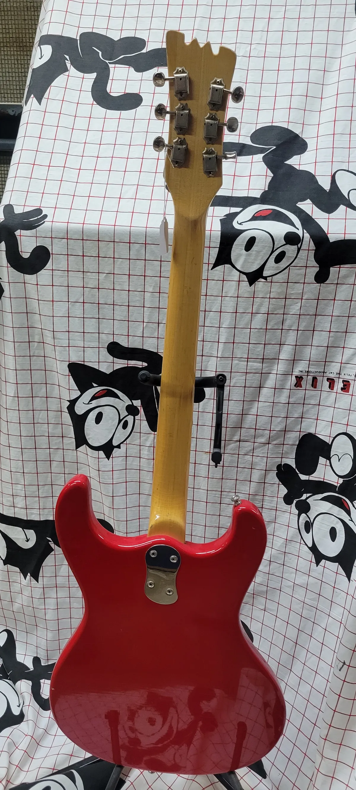 1965 Mosrite Ventures MK I Lipstick Red > Guitars Electric Solid Body ...