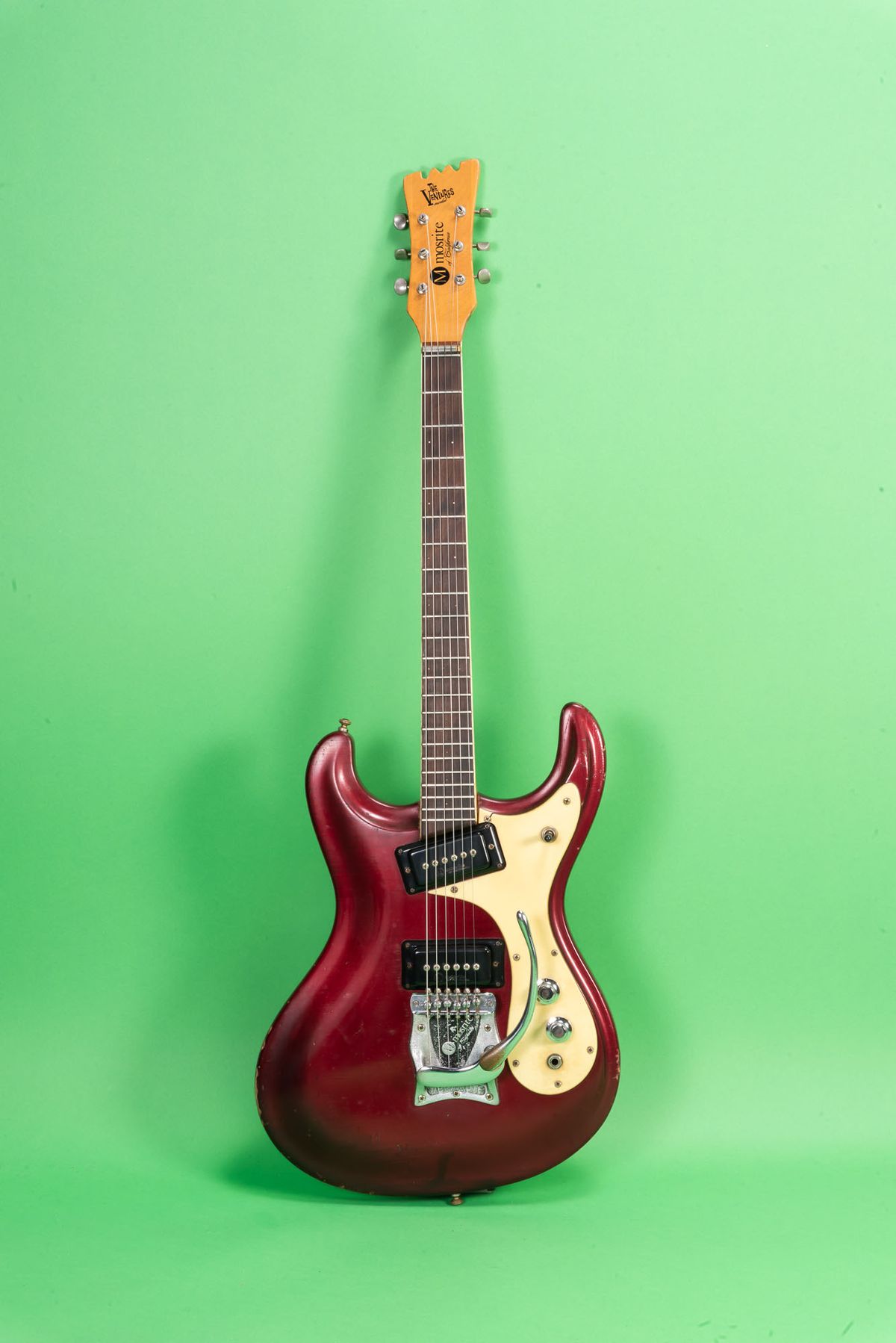 1965 Mosrite Ventures Vibramute RED > Guitars Electric Solid Body | Jay ...