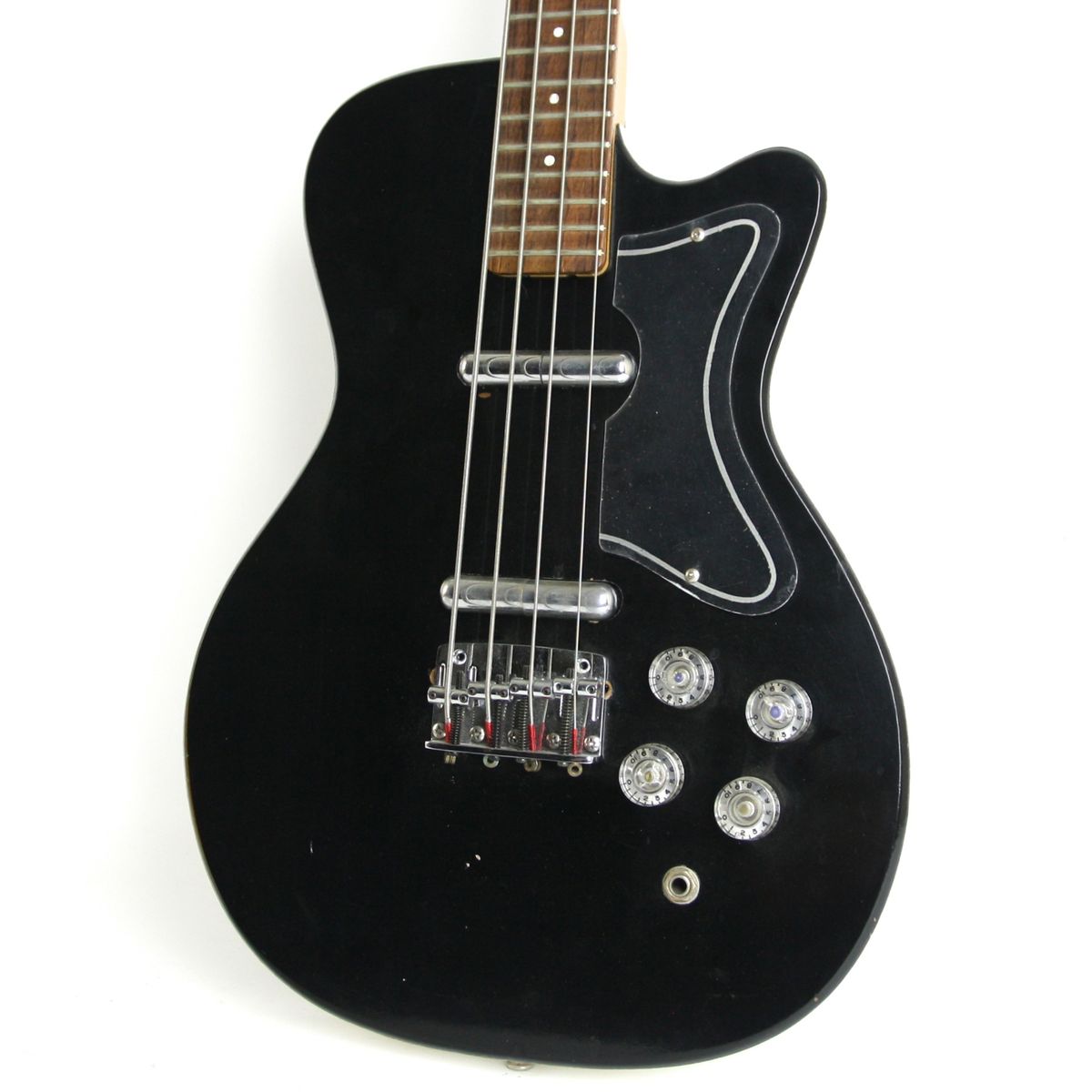 1965 Silvertone 1443 Bass Black > Guitars Electric Solid Body | Thunder ...