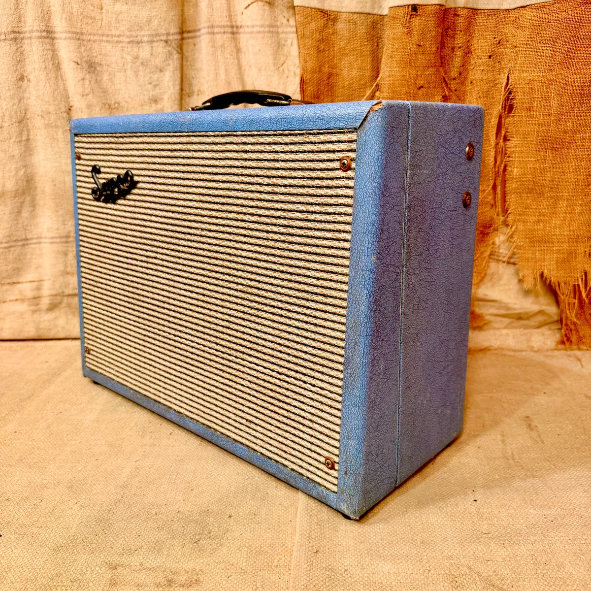 1965 Supro 1616t Coronado Junior Blue > Amps & Preamps | Southside Guitars