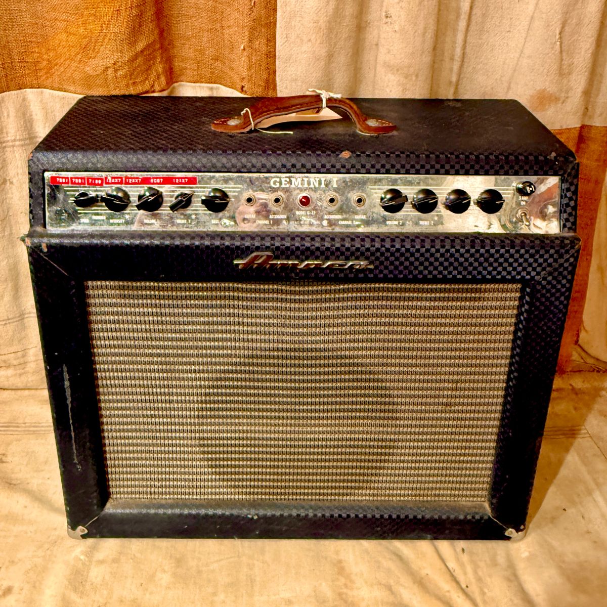 1966 Ampeg Gemini I G-12 Blue > Amps & Preamps | Southside Guitars