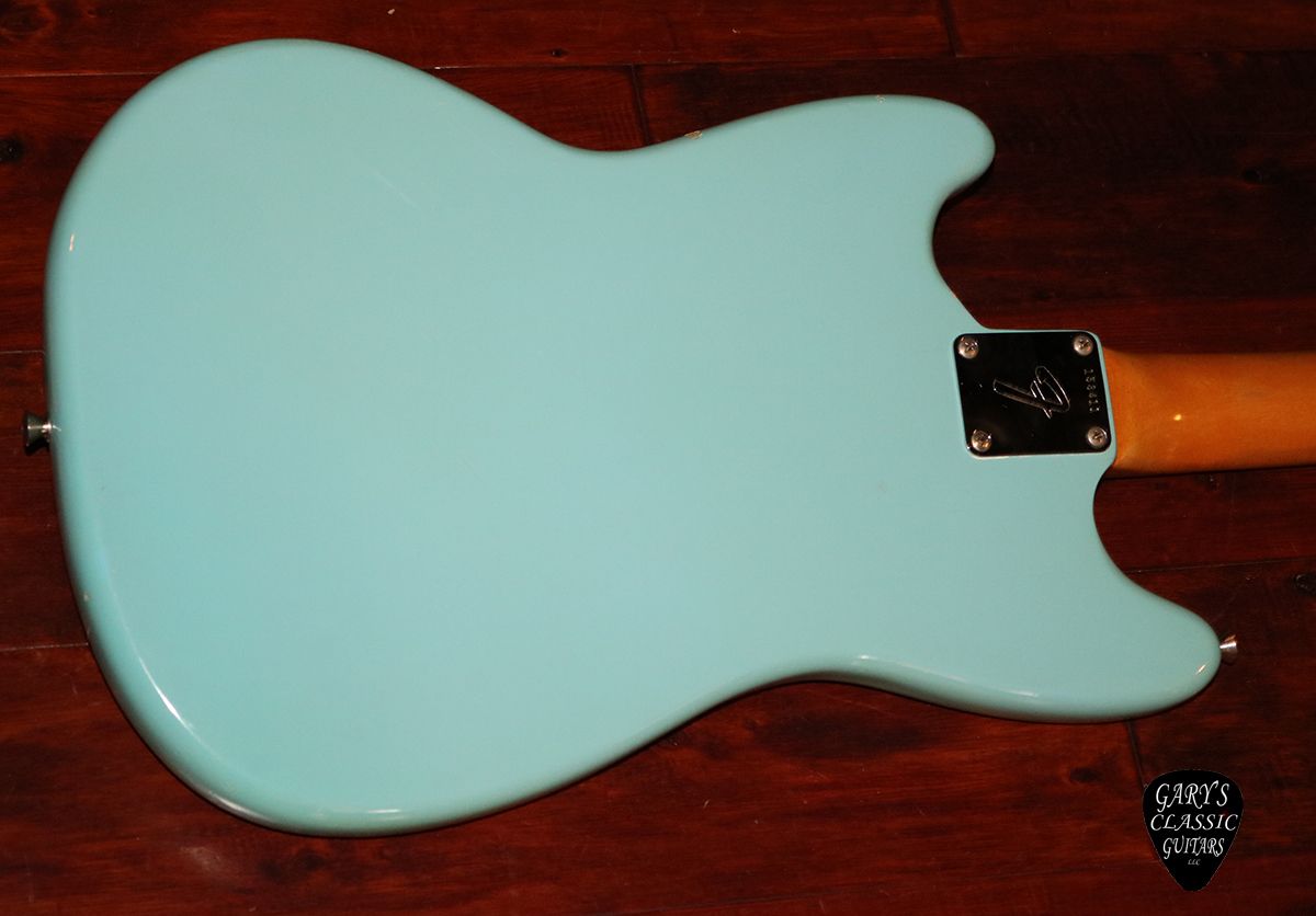 1966 Fender Mustang Blue > Guitars Electric Solid Body | Gary's Classic ...