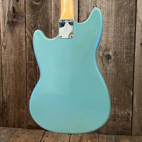 1966 Fender Mustang Daphne Blue > Guitars Electric Solid Body | Mahar's ...
