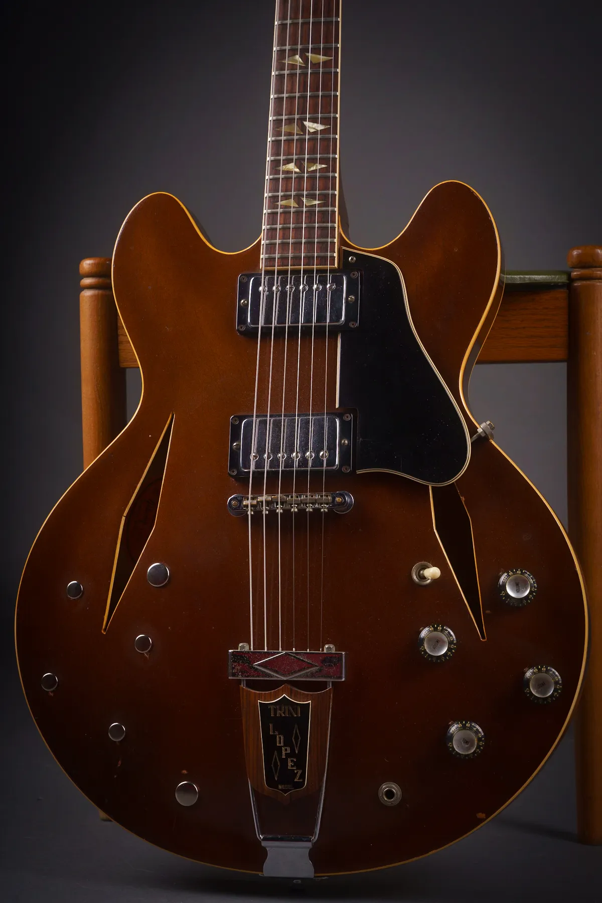 1966 Gibson Trini Lopez Standard Sparkling Burgundy > Guitars Electric ...