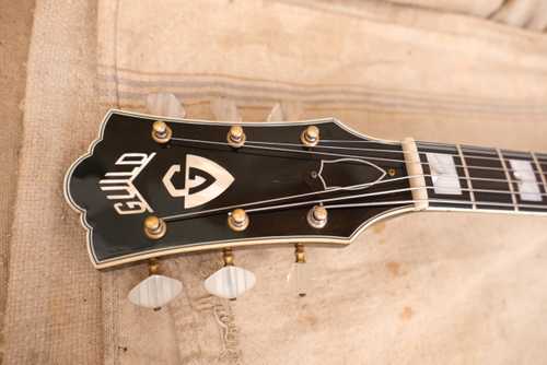 1966 Guild X-500 Ebony Special Ebony > Guitars Archtop Electric ...