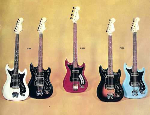 1966 Hagstrom Hagstrom II F-200 Red > Guitars Electric Solid Body ...