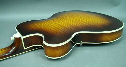 1966 HOFNER Model 457/12 Hollowbody 12 String Sunburst Electric Guitar ...