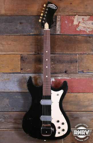 1966 Kay Truetone Vanguard Black > Guitars Electric Solid Body | Rock n ...