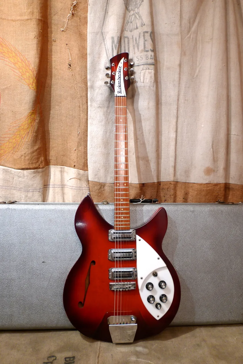 1966 Rickenbacker Rose Morris 1998 Autumn-Glo > Guitars Electric Semi ...