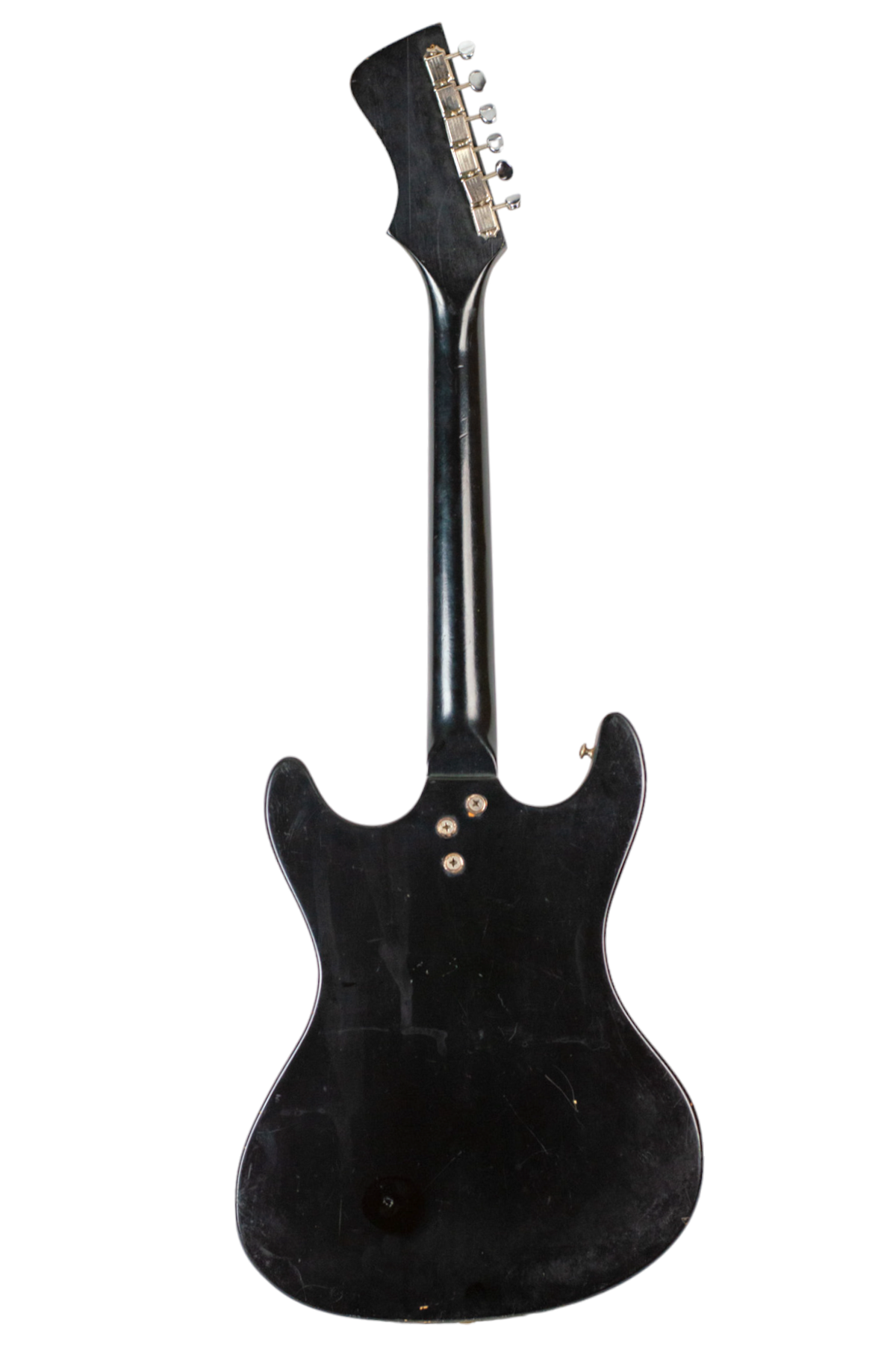 1966 Truetone Vanguard Electric w/P-90 Pickup Faded Black > Guitars ...