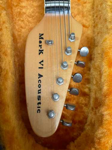 1966 Vox Mark VI Acoustic Transparent Red > Guitars Electric Solid Body ...