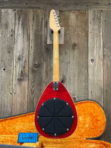 1966 Vox Mark VI Acoustic Transparent Red > Guitars Electric Solid Body ...