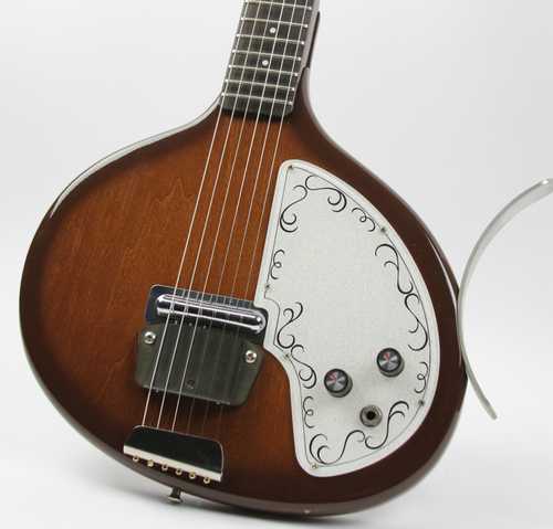 1967 Danelectro Sitar dark burst > Guitars Electric Solid Body ...